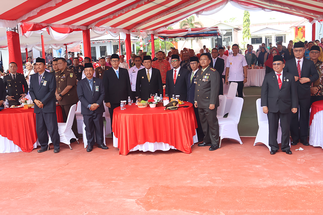 Sambut HUT ke-80 RI, Ribuan Narapidana di Kepri Terima Remisi